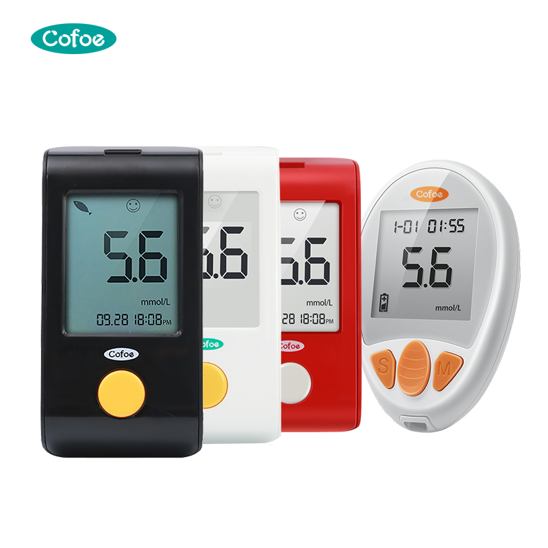 Cofoe Hot sale Electronic Blood Glucose Meter with LCD voice